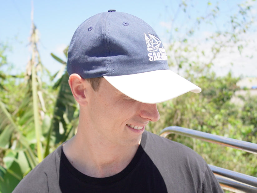 Yabá Sailing Hat (blue + white) – SailingYabá